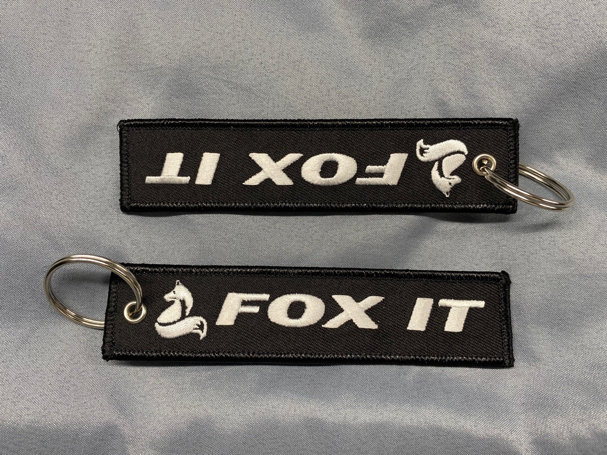 FOX IT KEYCHAIN EMBROIDERED | 417 FOX